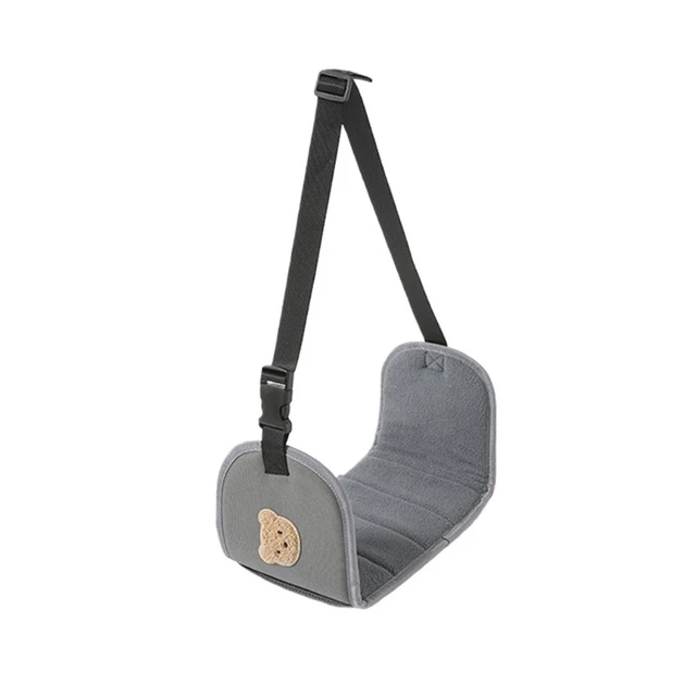 EASY USE STRAP Tied Footrest Hammock for Car Rear Seats Office Use ...