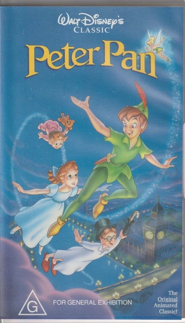 PETER PAN, WALT Disney Classic - New VHS Tape - Tape Sealed in Plastic ...