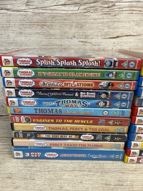 23 X THOMAS The Tank Engine And Friends Dvd Joblot Bundle DVDS ...