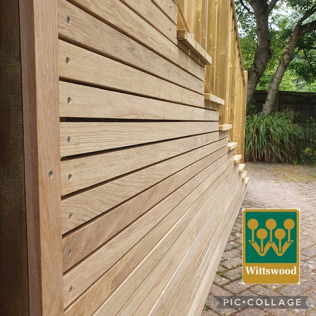 OAK SLATS CLADDING Boards 21Mm Thick £3.51 - PicClick UK