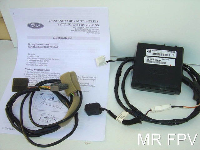 FG FORD FALCON bluetooth module KIT GT G6E F6 FPV XR6 XR8 iphone 5 6 7 ...