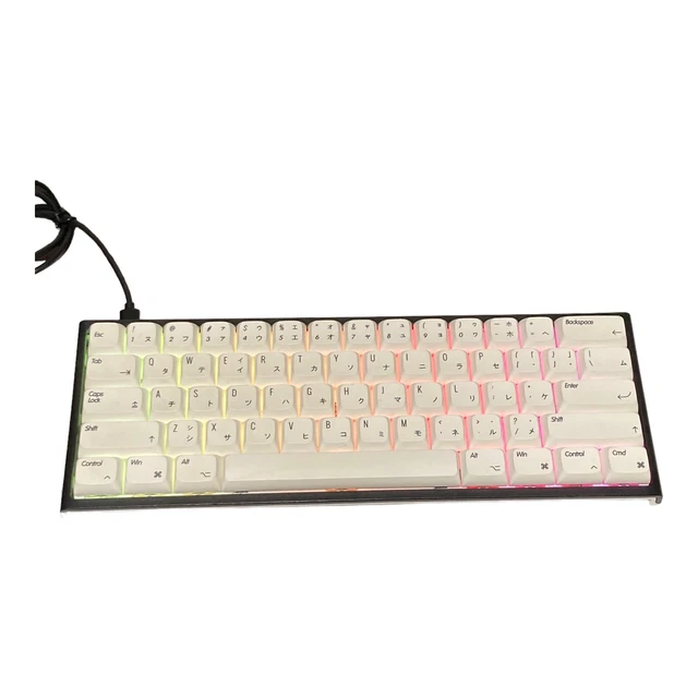 DUCKY ONE 2 Mini 60% Keyboard Japanese White Caps No Box (TESTED) see ...