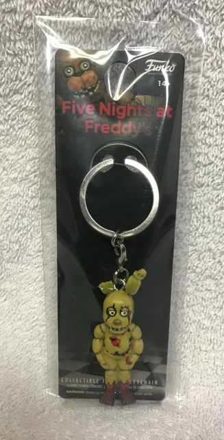 FNAF 3D SPRINGTRAP Five Nights At Freddy's Key Ring Keychain Funko FREE ...