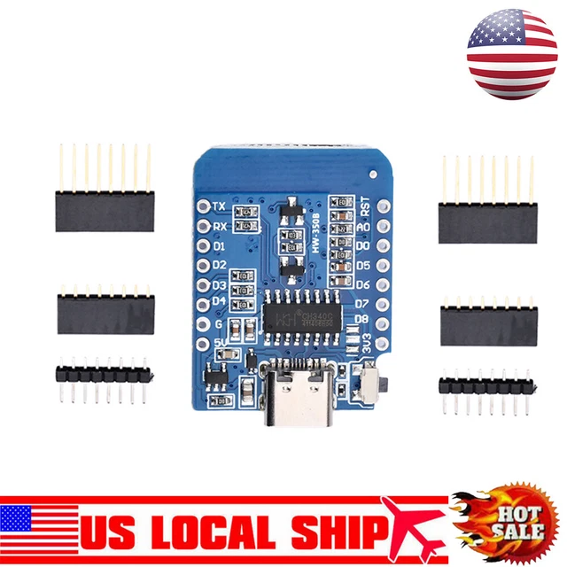 ESP8266/ESP-12 ESP12 WEMOS D1 Mini WIFI Development Board NodeMCU Lua ...