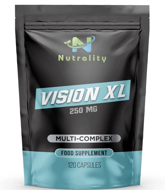 EYE VISION HEALTH Supplement | Lutein, Vitamins A, B2, C, E & Zinc ...