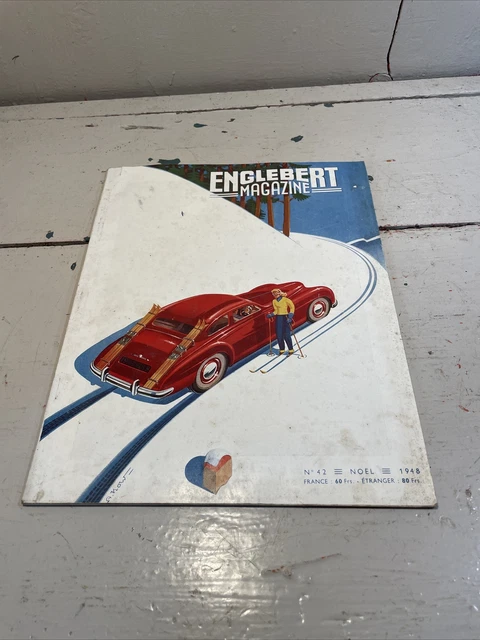 ENGLEBERT MAGAZINE N°42 - Noël - 1948 [A La Conquete Du Titre Mondial ...