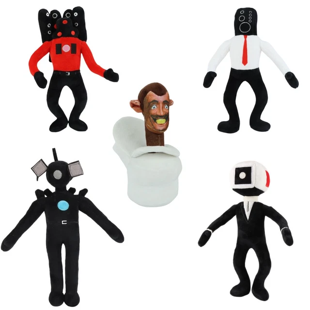 GAME SKIBIDI TOILET Speakerman Bosses Stuffed Toy Doll Birthday Gift ...