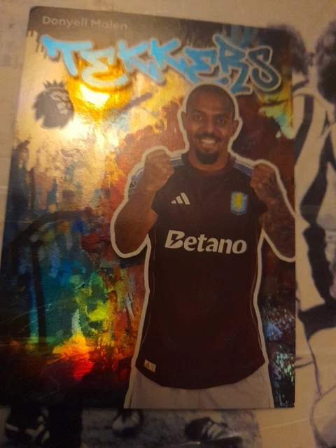 TOPPS PREMIER LEAGUE 2025/2026 Donyell Malen Aston Villa Tekkers £0.81 ...