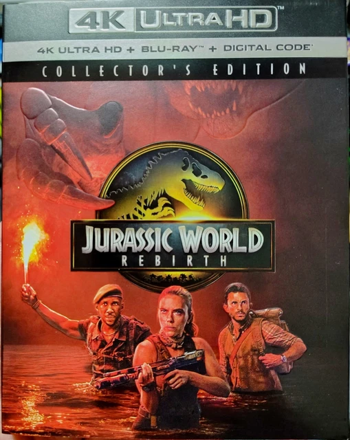 JURASSIC WORLD REBIRTH (4K UHD, Blu-ray, Digital, 2025) NEW W/SLIPCOVER $39.76 - PicClick CA