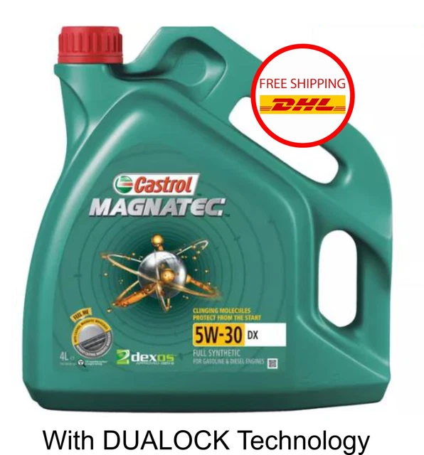 CASTROL MAGNATEC 5W-30 DX DEXOS1 GEN2 5W30 Fully Synthetic Engine Oil DUALOCK £39.99 - PicClick UK