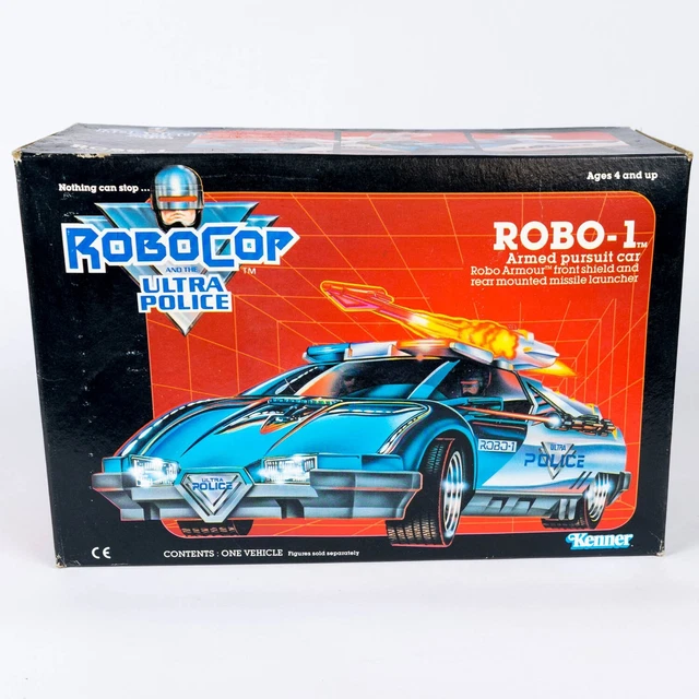 UNOPENED 1988 VINTAGE Kenner Robocop Robo-1 Armed Pursuit Car £120.00 ...
