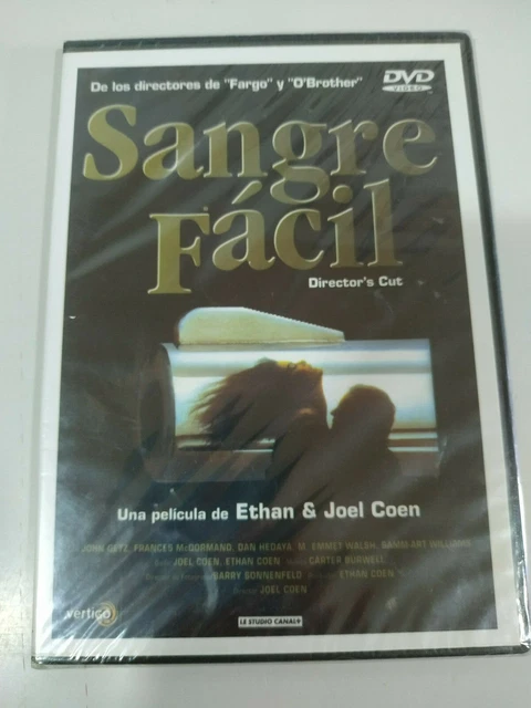 BLOOD EASY DIRECT'S Cut Ethan & Joel Coen - DVD Spanish English New £17 ...