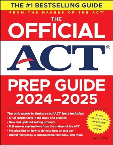 THE OFFICIAL ACT Prep Guide 2025 - 2026 (Paperback) $80.21 - PicClick AU