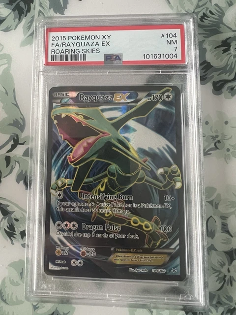 CARTE POKÉMON RAYQUAZA EX 104/108 XY Roaring Skies EN EUR 1,00 - PicClick FR