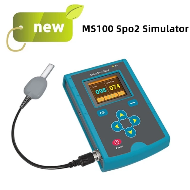 CONTEC MS100 SPO2 Simulator Different R Curve Blood Oxygen Check Meter ...