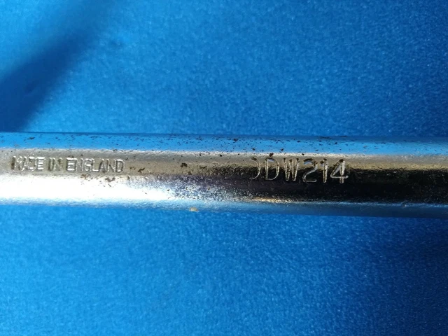 BRITOOL RING SPANNER 1"BS 7/8W & 1-1/8"BS 1"W - 2RB1481617 NOS Made in ...
