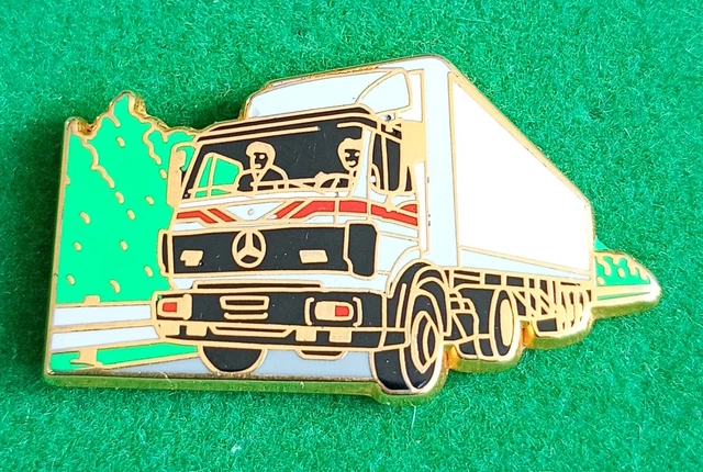 PIN'S PIN PINS Camion Poids Lourd Mercedes Signé Arthus BERTRAND Paris ...