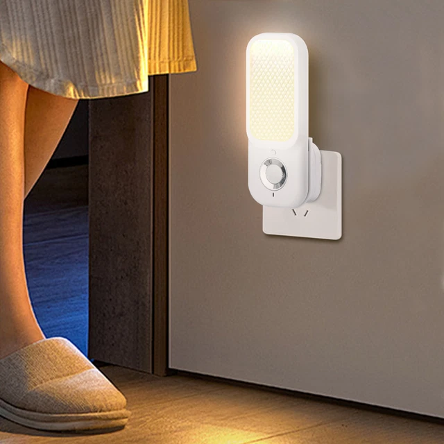 RECHARGEABLE TORCH LED Light PIR Motion Sensor Emergency Wall Night ...