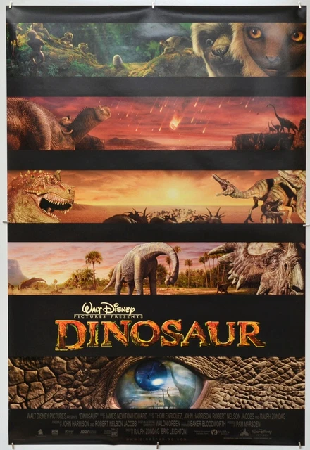 DINOSAUR (2000) ORIGINAL Cinema One Sheet Movie Poster - Walt Disney £ ...