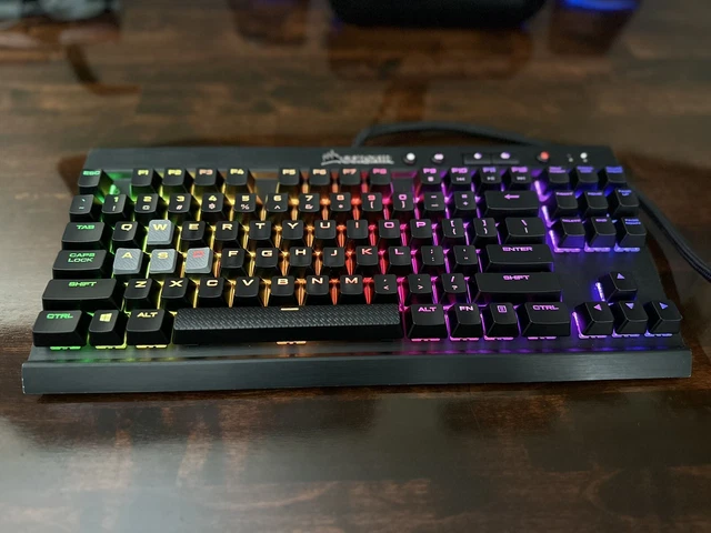 CORSAIR K65 LUX RGB Compact Mechanical Gaming Keyboard - Cherry ...