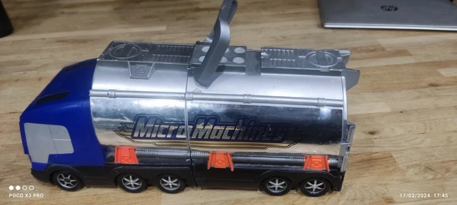 MICRO MACHINES SUPER stunt city Tanker truck Carry Case £10.00 ...