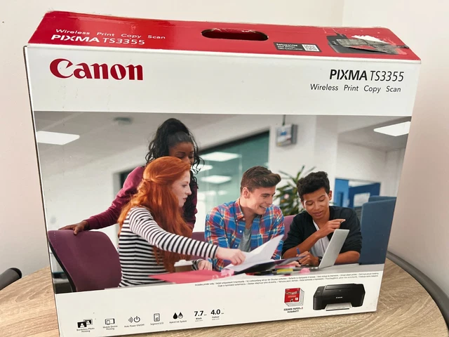 CANON PIXMA TS3355 Inkjet All-in-One Printer £30.00 - PicClick UK