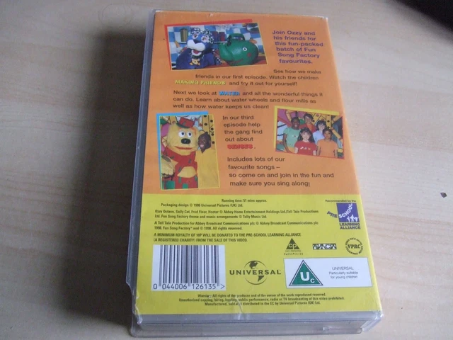 MAKING FRIENDS WITH The Fun Song Factory VHS VIDEO £18.00 - PicClick UK