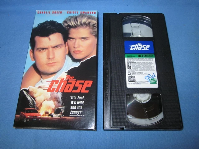 THE CHASE (VHS, 1994) Charlie Sheen & Kristy £9.63 - PicClick UK