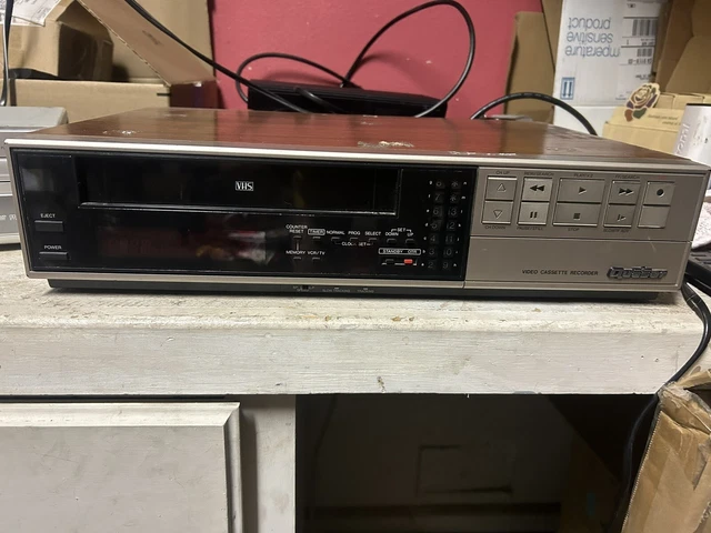 VINTAGE RARE QUASAR VHS TRUE TRACK 4 SYSTEM VH5153YW 1985 Not Tested £ ...