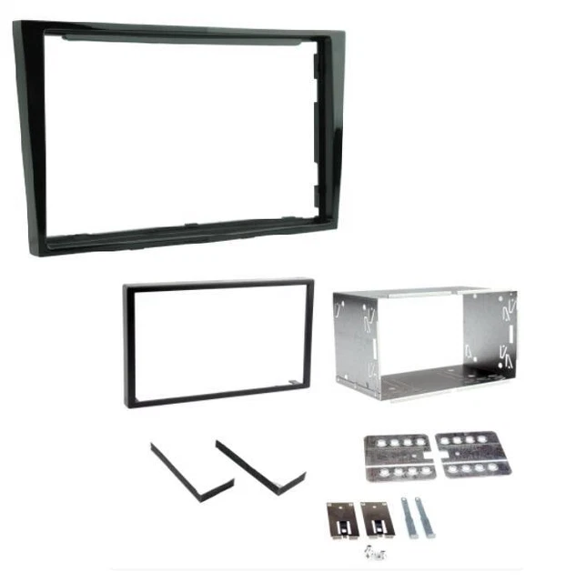 DOUBLE DIN CD Radio Stereo Facia Fascia Cage Kit For Vauxhall Corsa D ...