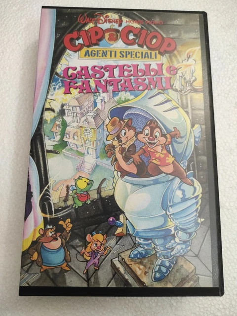 VHS VIDEOCASSETTE WALT Disney Cip & Ciop Special Agents Castles And ...