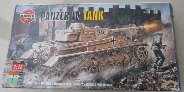 AIRFIX PANZER IV Tank Model Kit 1:72 Scale - Free P&P £13.19 - PicClick UK