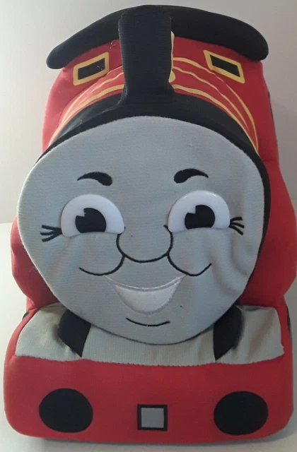 THOMAS THE TANK Engine James Plush Cuddle Pillow Cushion Toy Red ...