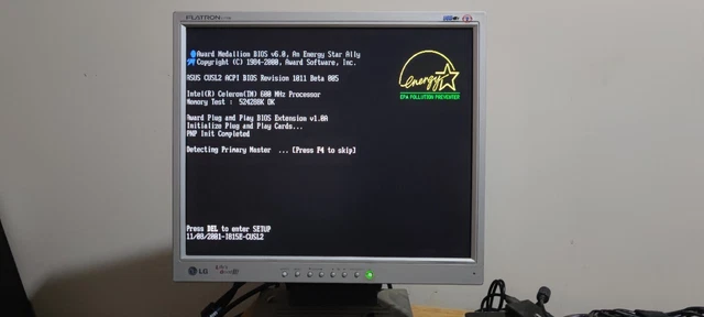 ASUS CUSL2-C MOTHERBOARD 512mb Pc133 Ram Intel Celeron 600 Cpu $290.00 ...