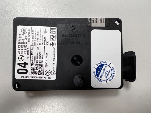 ORIGINAL MERCEDES BENZ Radarsensor A0009058802/A0009026713/A0009017901 ...