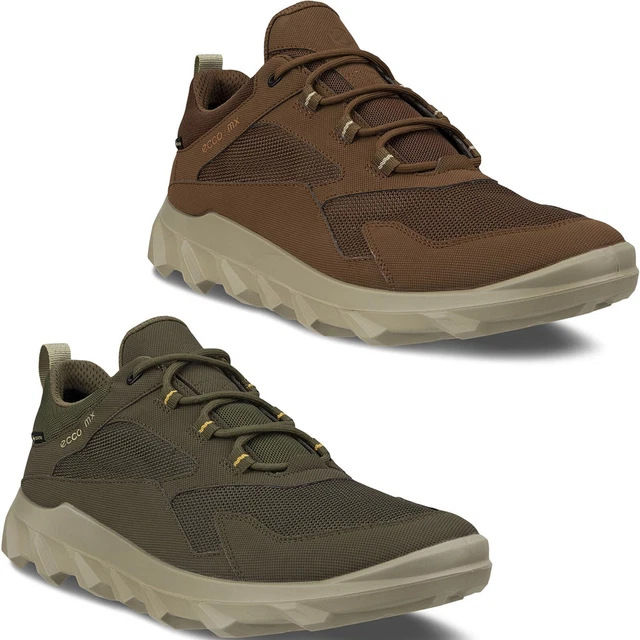 ECCO MENS MX Low GORE-TEX Waterproof Walking Hiking Trainers Sneakers £ ...