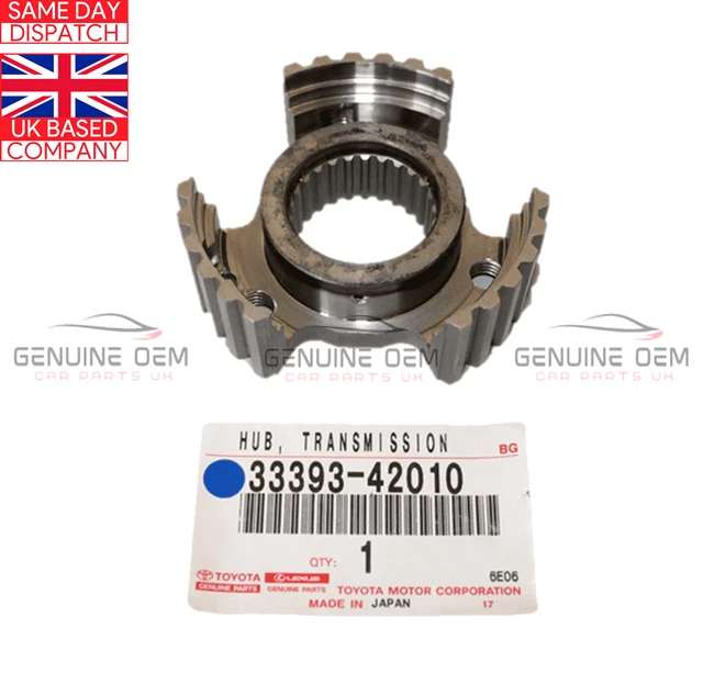GENUINE TOYOTA GEARBOX 5Th Gear Clutch Hub For Corolla RAV4 Camry 33393 ...
