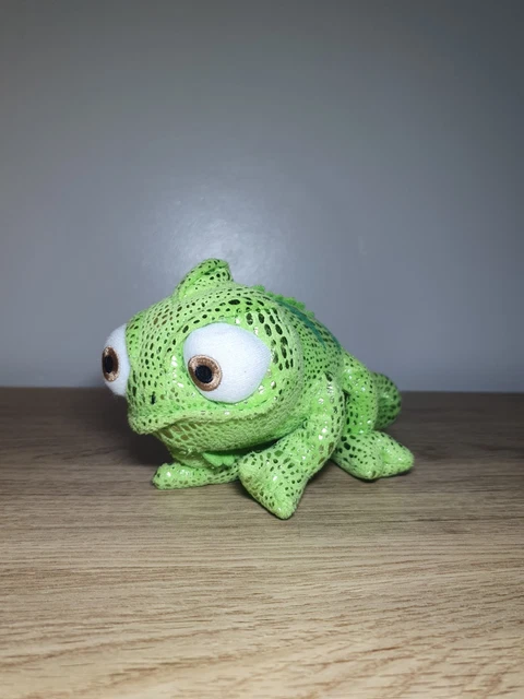 DISNEY STORE TANGLED Pascal Soft Toy 8" Lizard Chameleon Green £8.10 ...