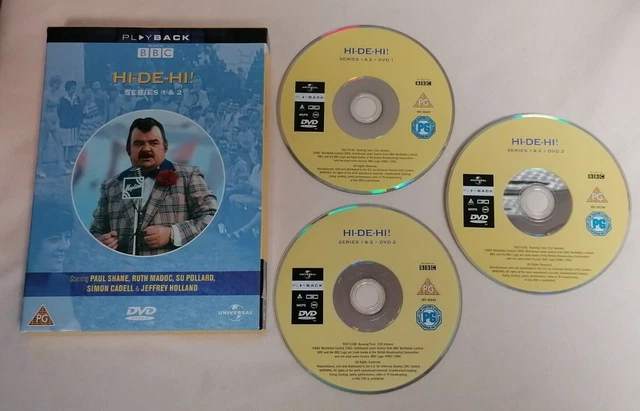 DVD BOX SET - Hi De Hi! Complete Series 1 - 2 DVD 2003 PAL UK British ...