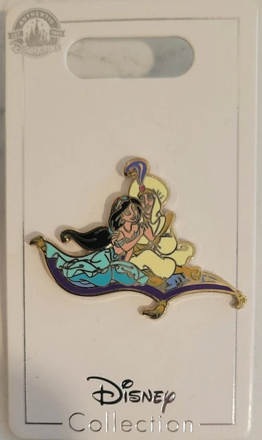 DISNEY PARKS ALADDIN and Jasmine Magic Carpet Ride pin $19.83 - PicClick CA