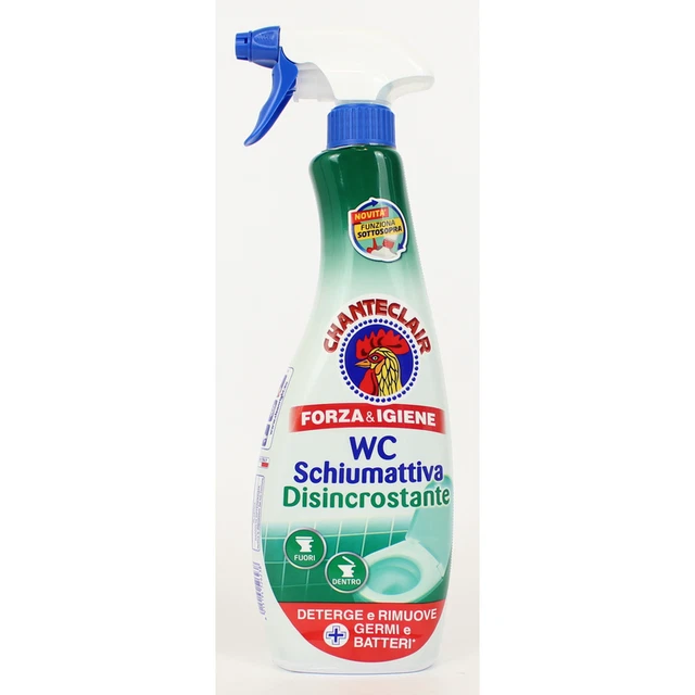 CHANTECLAIR WC SCHIUMATTIVA Détartrage 625ML - 6 Pièces EUR 23,60 ...