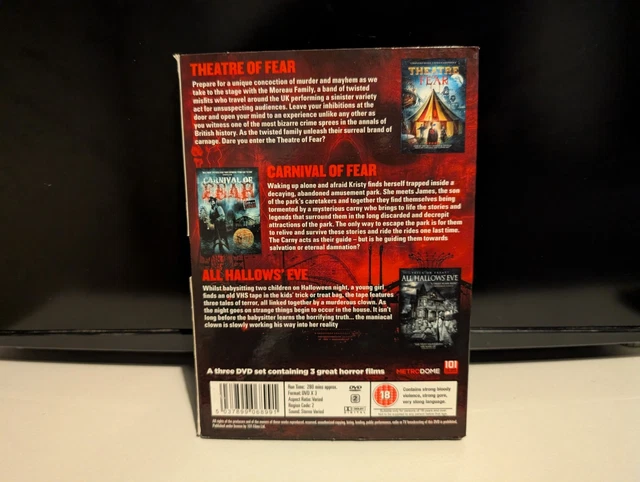 THE ULTIMATE HORROR Box Set DVD Triple Film Collection £2.42 - PicClick UK