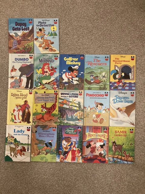 DISNEYS WONDERFUL WORLD Of Reading Job Lot 17 Hardback Books 9 95