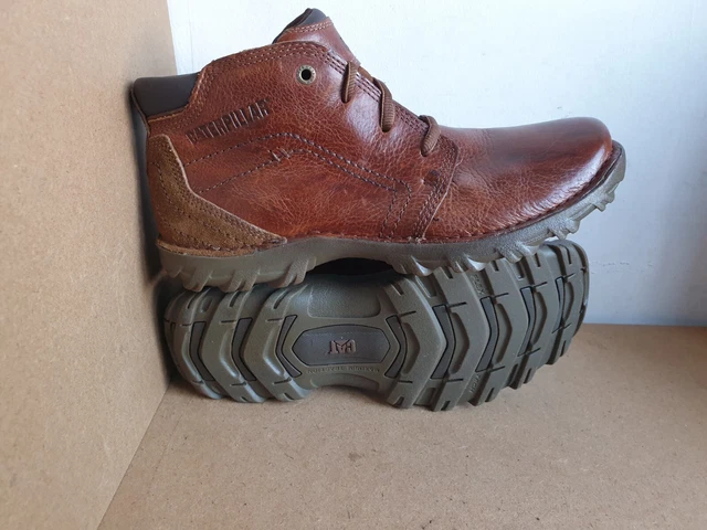 CATERPILLAR &TRANSFORM& CAT Mens Chukka Boots Ankle Boots Berown Size ...