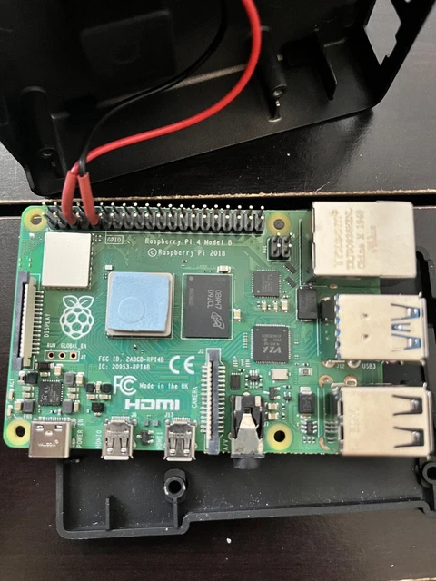 RASPBERRY PI4 MODEL b 8gb RAM with Power Supply, Case, and 32 gb Sd ...