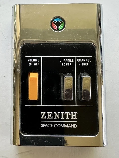 VINTAGE 1960S ZENITH Space Command TV Push Button Television Remote ...