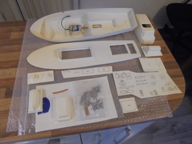 VINTAGE &MILITARY PATROL BOAT" R/C Model Boat Kit, ( Restoration ...