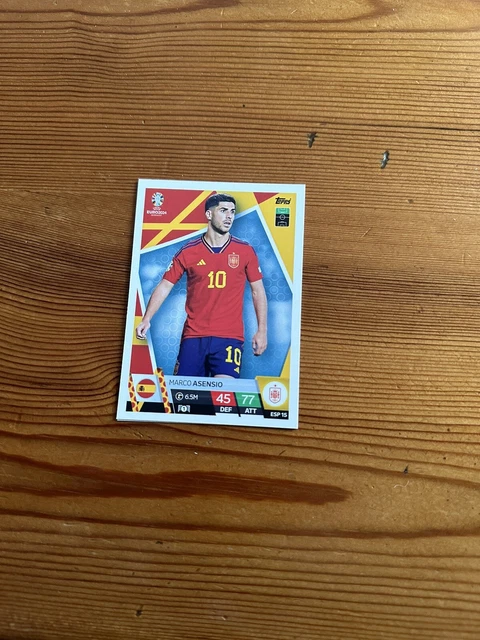 TOPPS MATCH ATTAX - Euro 2024 - Spain - Marco Asensio - ESP 15 £0.99 ...