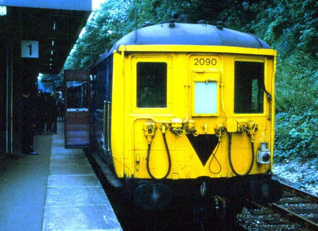 ORG SLIDE 35MM Electric Multiple Unit Sr Emu Class 401 2-Bil Br Blue ...