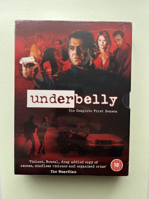 UNDERBELLY, COMPLETE FIRST Season DVD, Box Set, Series 1, One, NEW ...